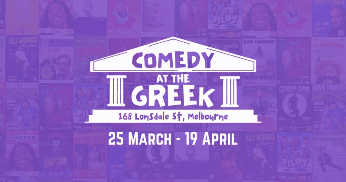 Comedy at The Greek | Greek Community of Melbourne