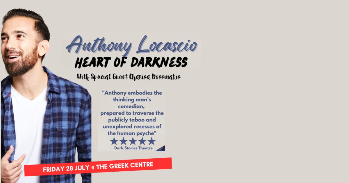 GREEK - ITALIAN ANTHONY LOCASCIO PERFORMS AT THE GREEK CENTRE﻿ | Greek ...